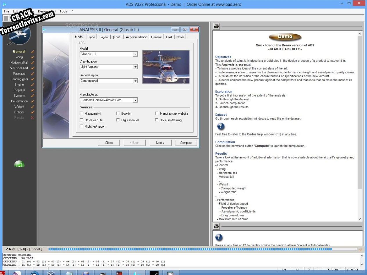 Aircraft Design Software Professional (ADS) Key generator » Download