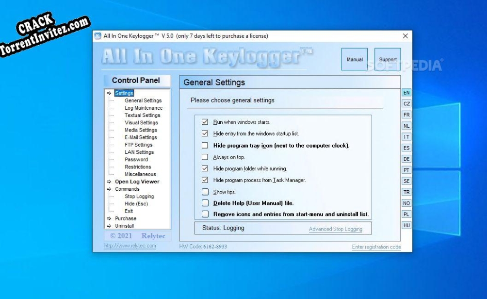 All In One Keylogger Key generator » Download