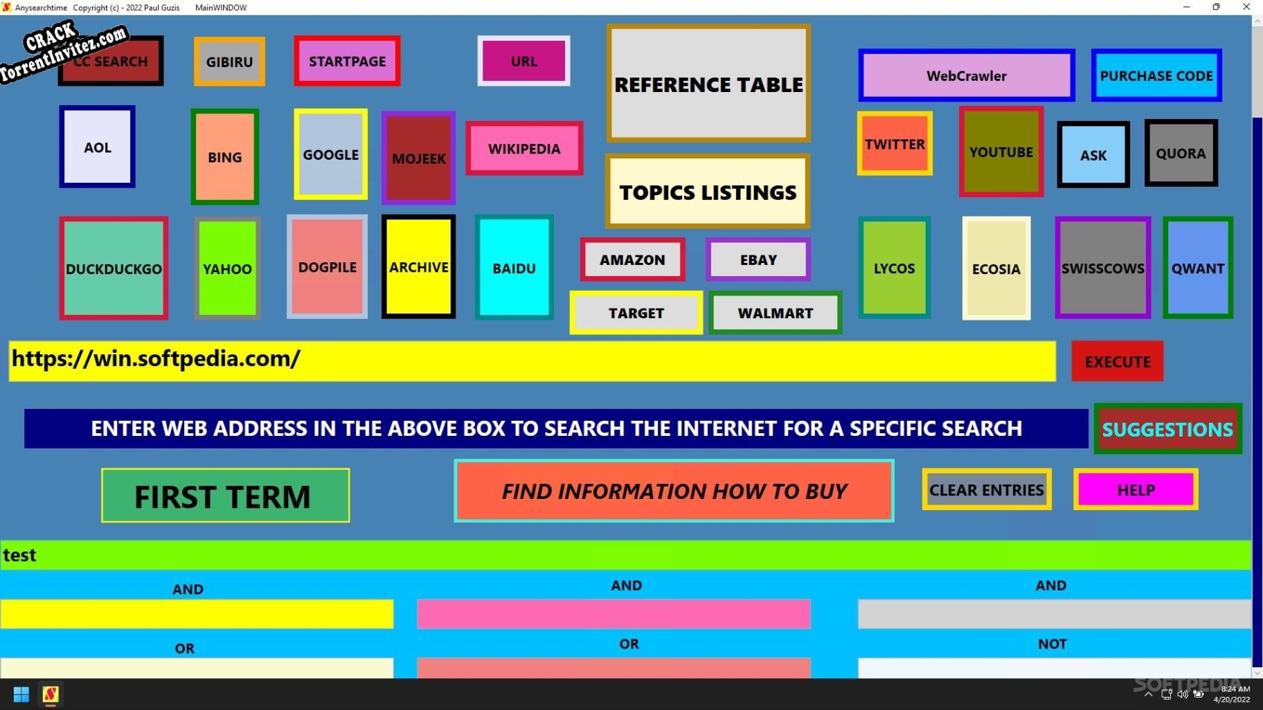 Key generator (keygen) Anysearchtime » Download