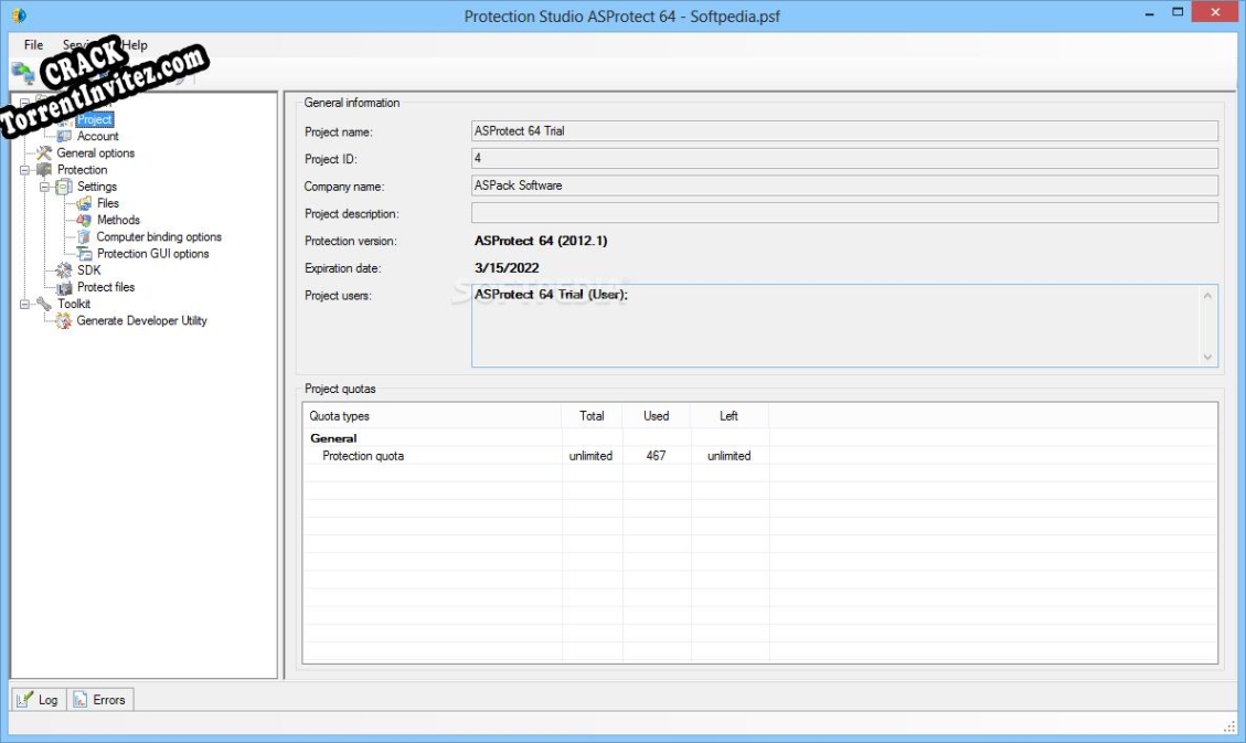 Free key for ASProtect 64 » Download