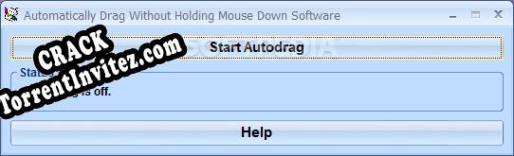 Key for Automatically Drag Without Holding Mouse Down Software » Download