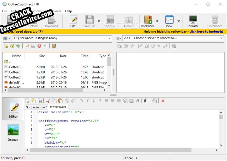Key generator for CoffeeCup Direct FTP » Download