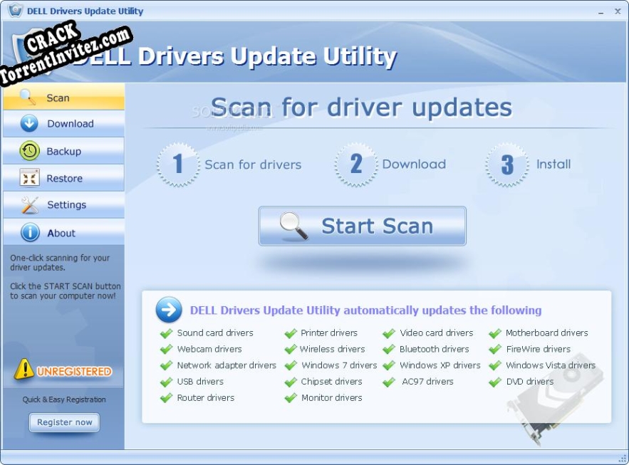 Key generator (keygen) DELL Drivers Update Utility » Download