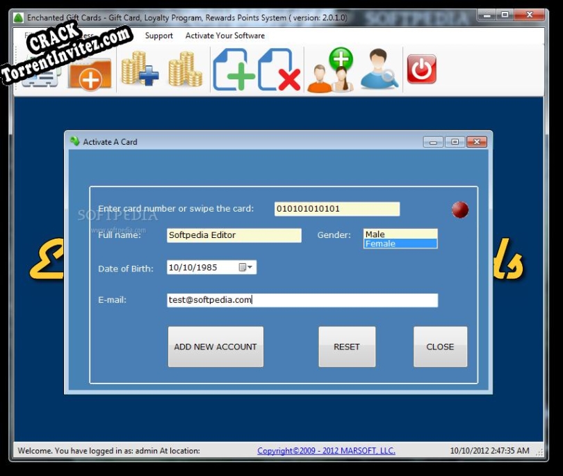 Key for Enchanted Gift Cards » Download