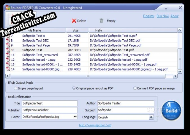 Activation key for Epubor PDF to ePub Converter » Download