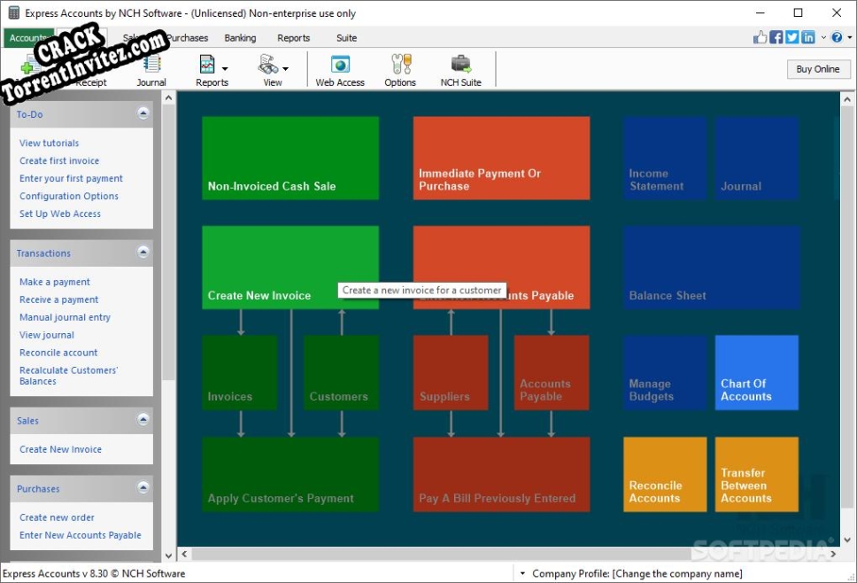 Express Accounts Accounting Software activation key » Download