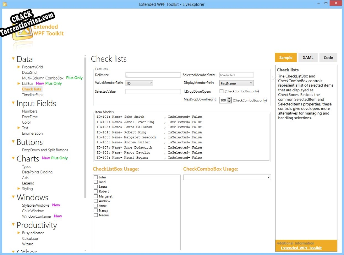 Key For Extended Wpf Toolkit Community Edition Download 6821