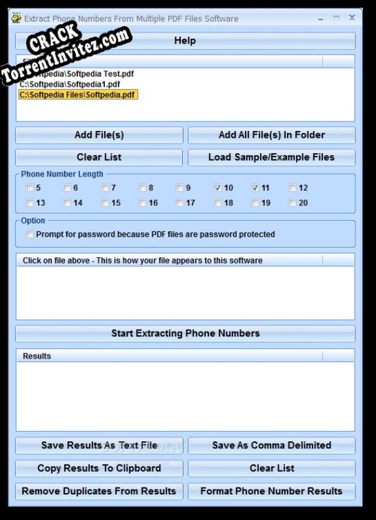 Activation key for Extract Phone Numbers From Multiple PDF Files ...