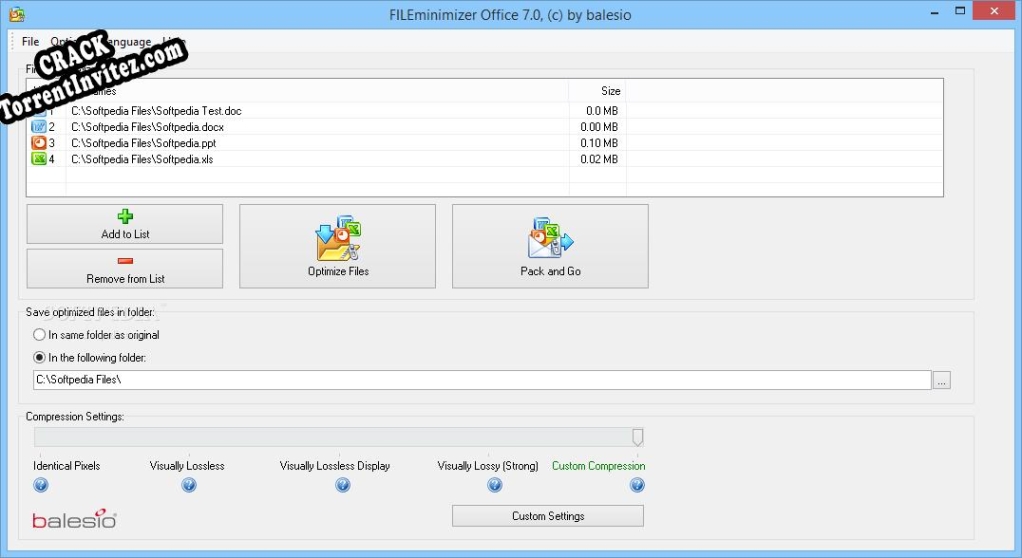 Activation key for FILEminimizer Office » Download