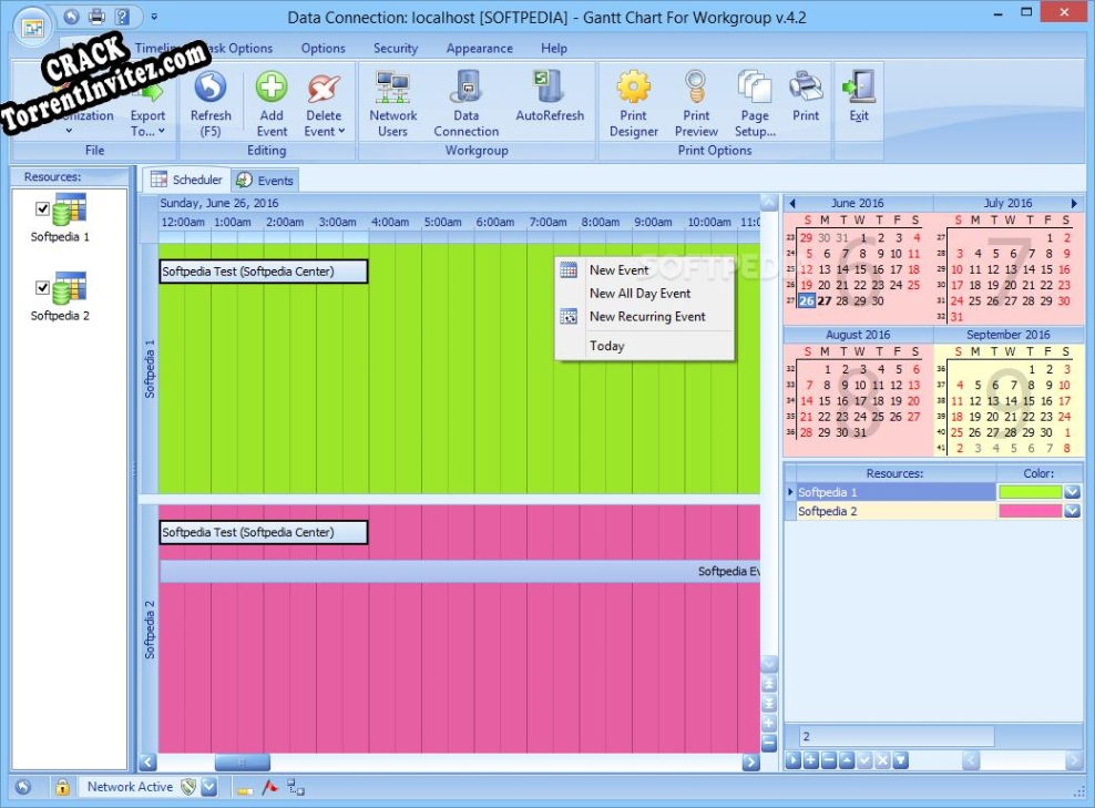 Gantt Chart for Workgroup Key generator » Download