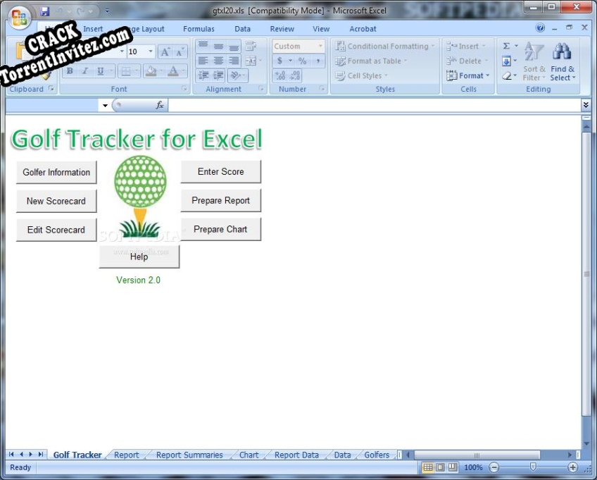 Key generator for Golf Tracker for Excel » Download
