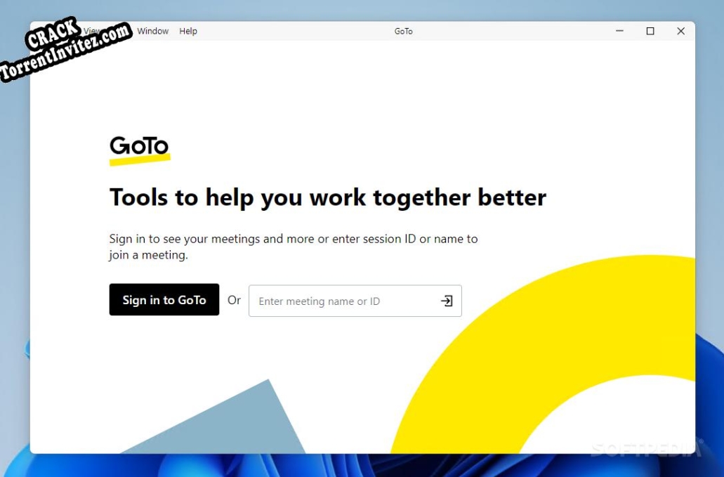 Registration key for the program GoTo » Download