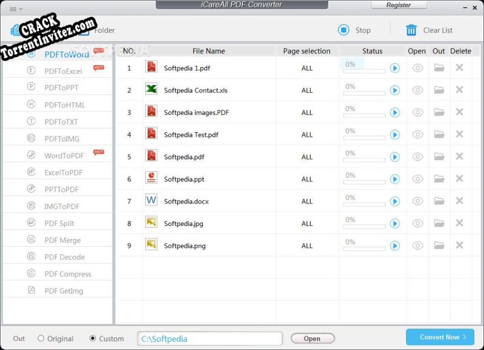 iCareAll PDF Converter key generator » Download