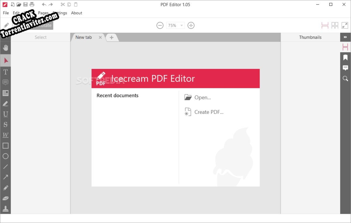 Registration key for the program IceCream PDF Editor » Download