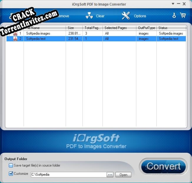 Key generator for iOrgsoft PDF to Image Converter » Download