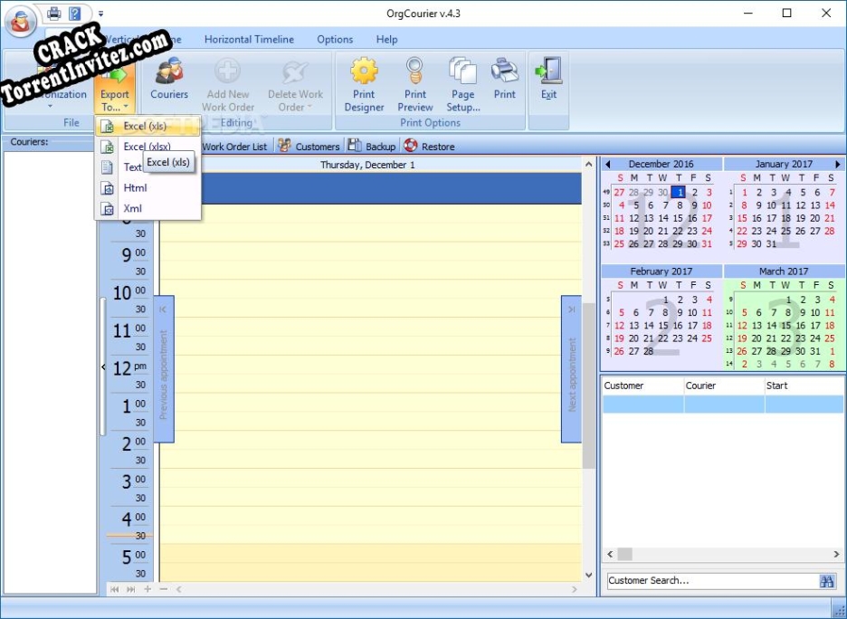 Key for OrgCourier » Download