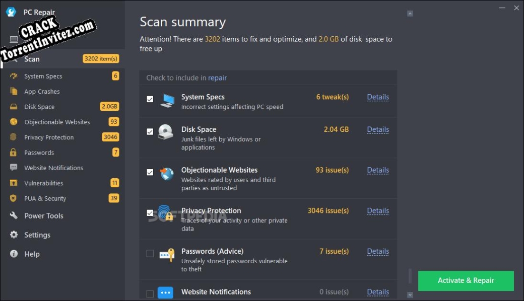 Activation key for Outbyte PC Repair » Download