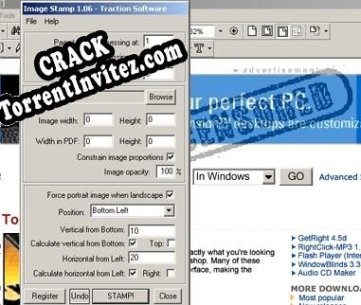 Registration key for the program PDF Image Stamp » Download
