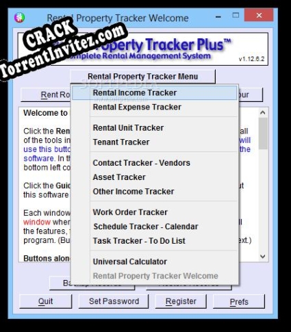 Portable Rental Property Tracker Plus Key generator » Download