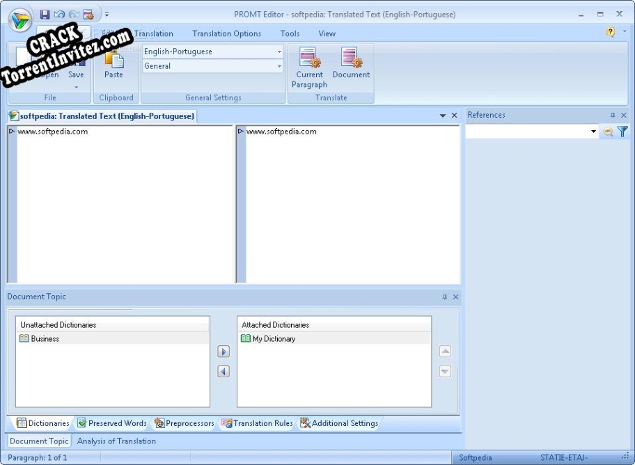 @PROMT English-Portuguese Professional Translator Key generator » Download