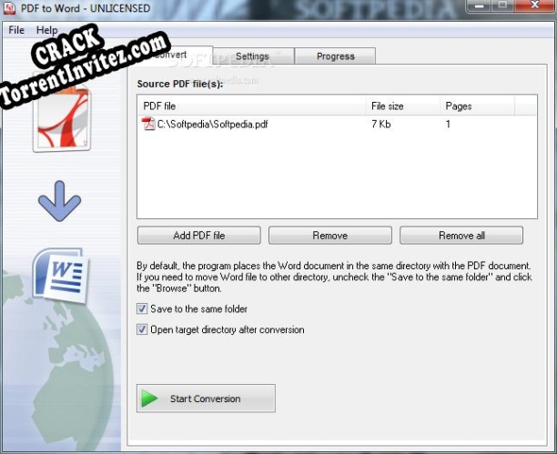 QPS PDF to Word key free » Download