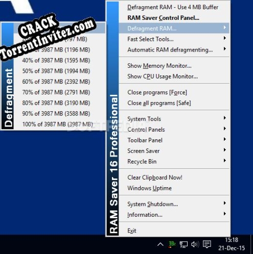 Key generator (keygen) RAM Saver Pro » Download