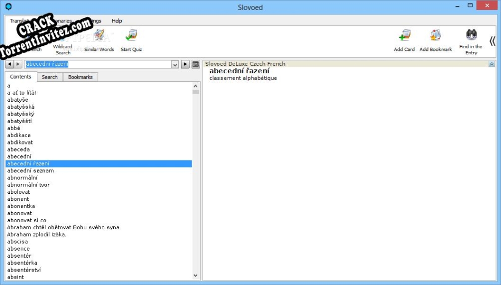 Key generator for Slovoed Deluxe Czech-French & French-Czech » Download