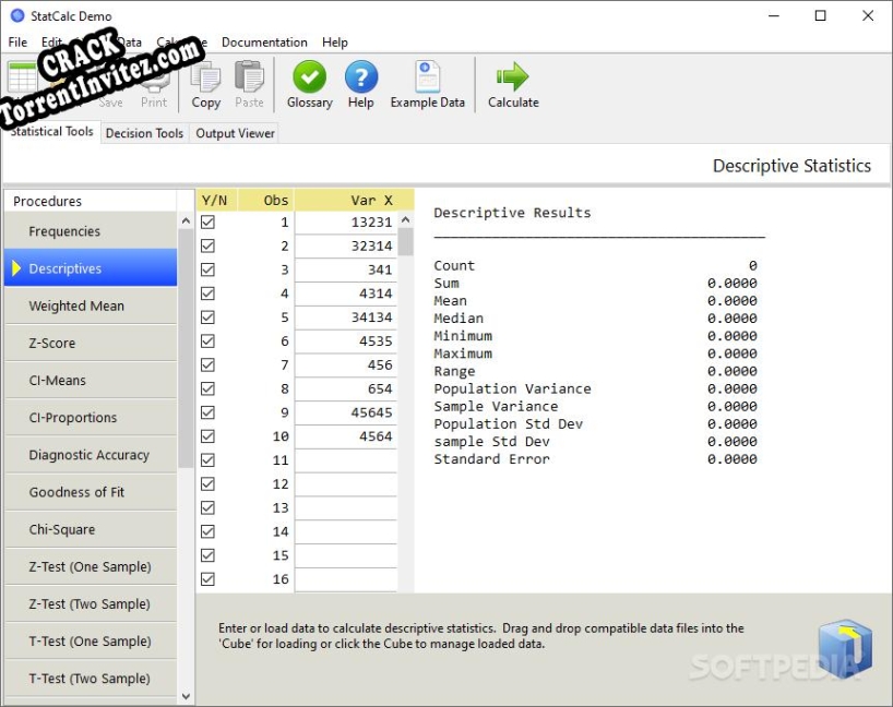StatCalc Key generator » Download