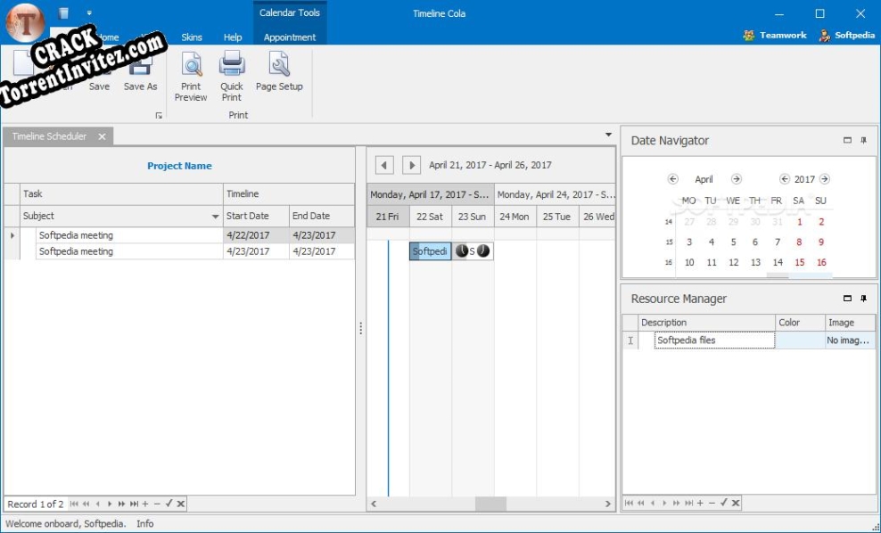 Free key for Timeline Cola » Download
