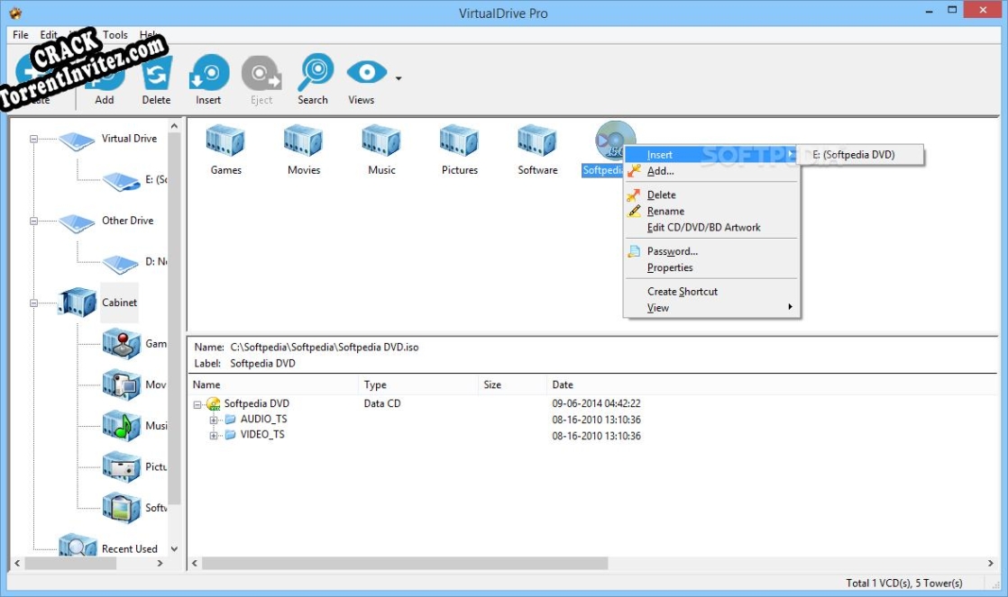 Key generator (keygen) VirtualDrive Pro » Download