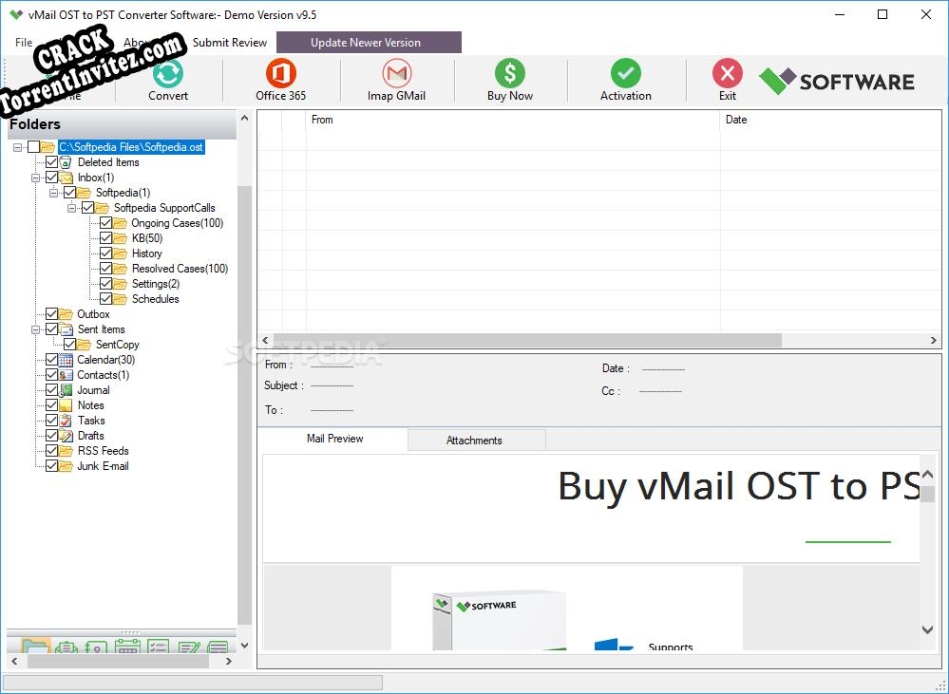 vMail OST to PST Converter key generator » Download