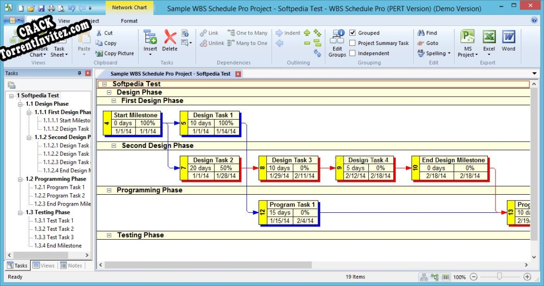 WBS Schedule Pro (PERT Version) serial number generator » Download