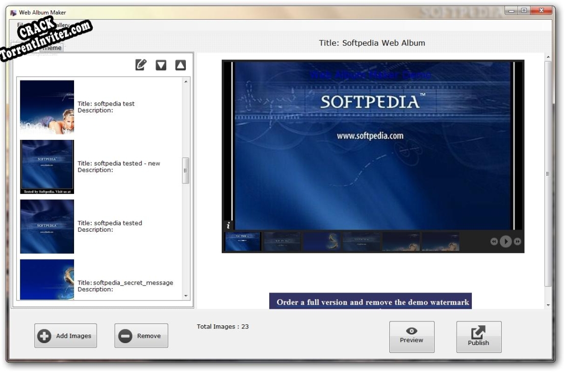Web Album Maker serial number generator » Download
