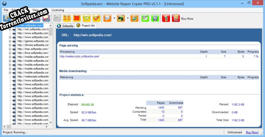 Key generator for Website Ripper Copier PRO » Download