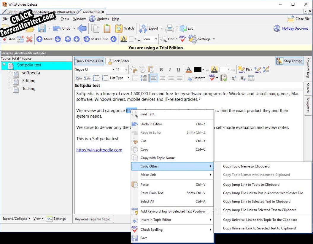 WhizFolders Deluxe serial number generator » Download