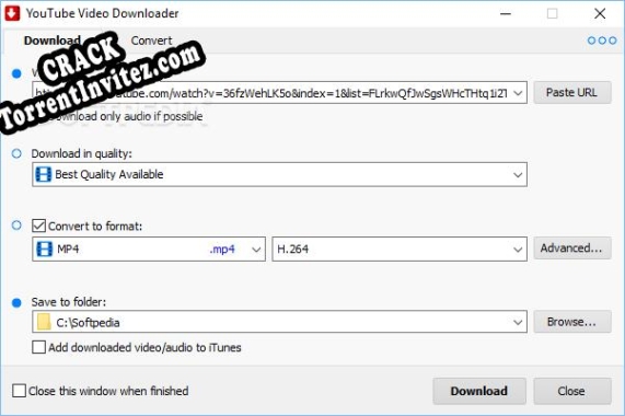 YouTube Video Downloader activation key » Download