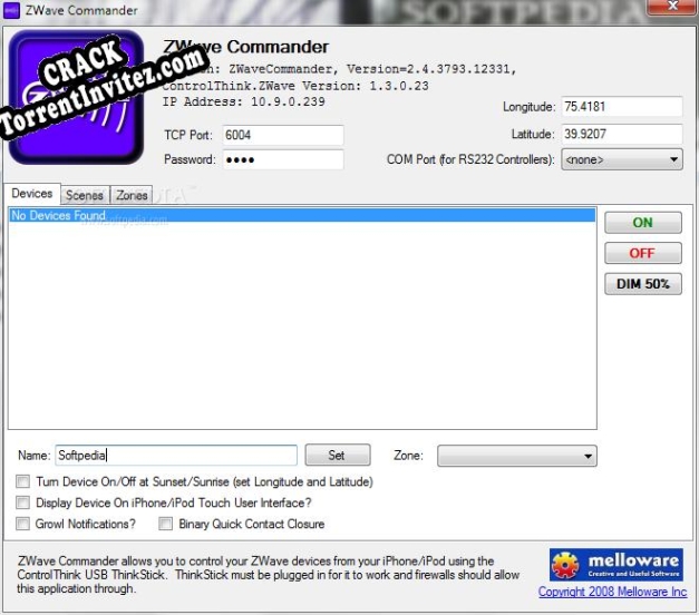 ZWave Commander serial number generator » Download